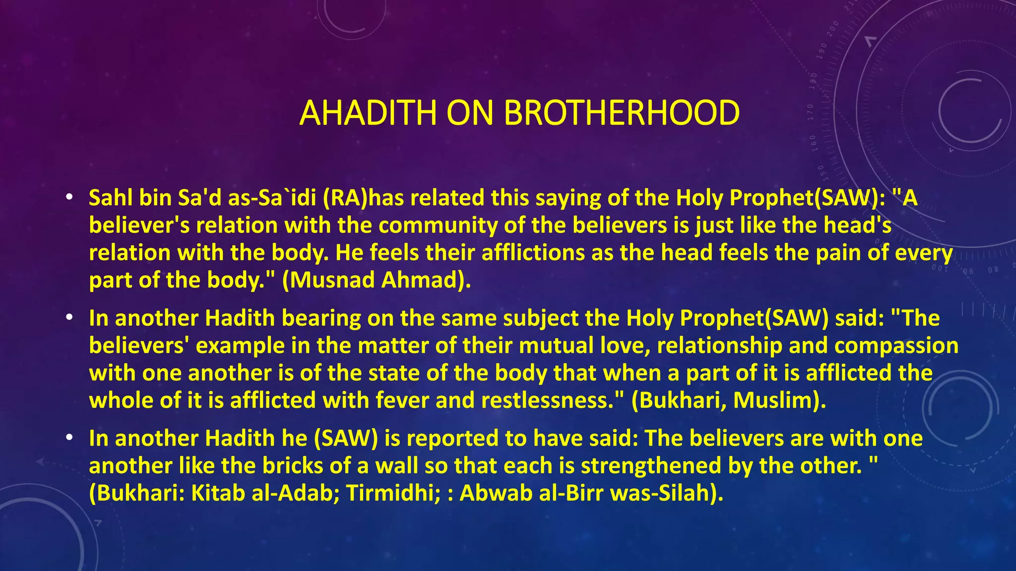 Surah hujuraat ayaat 1-13 Meaning and Message | PPTX