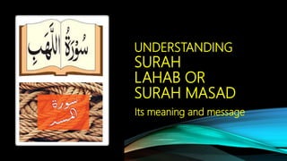 Surah Lahab