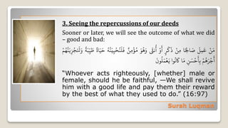 Commentary of the Noble Quran - Chapter 31 - Surah Luqman - Part 12 | PDF