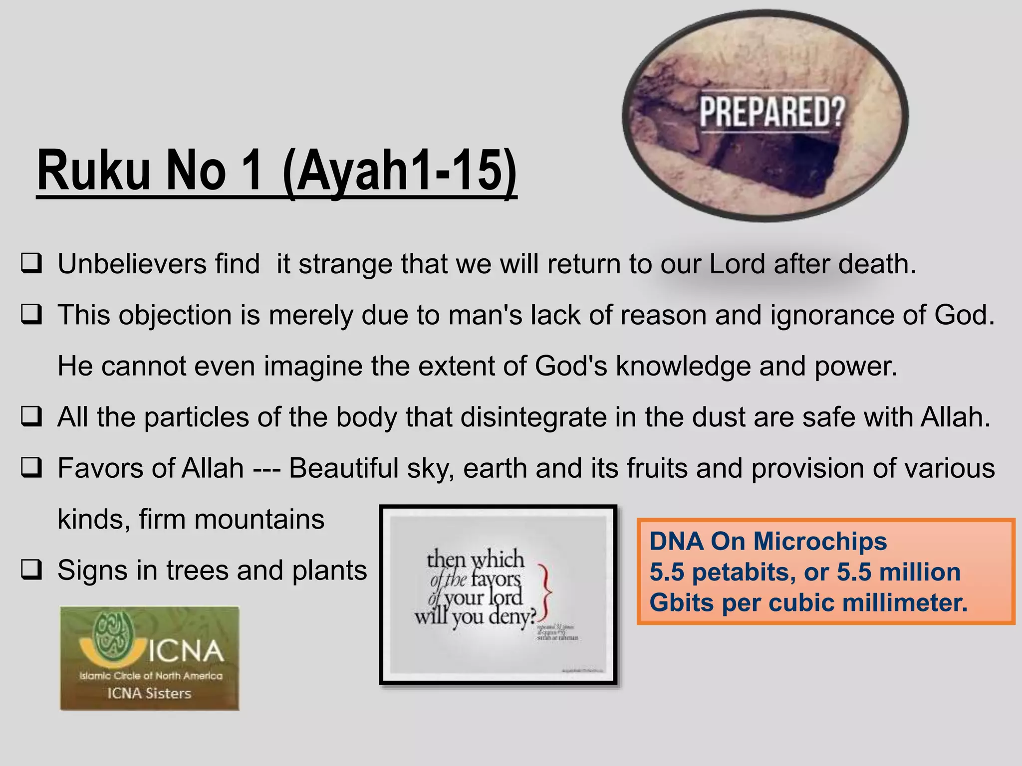 Surah Qaaf 2021 JTQ English | PPTX