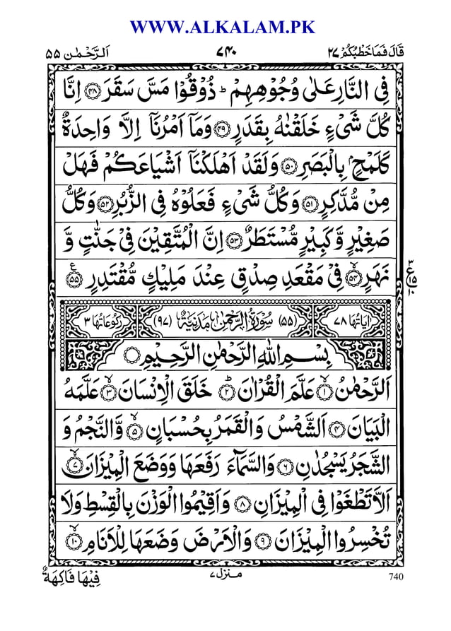 Surah Rehman | PDF