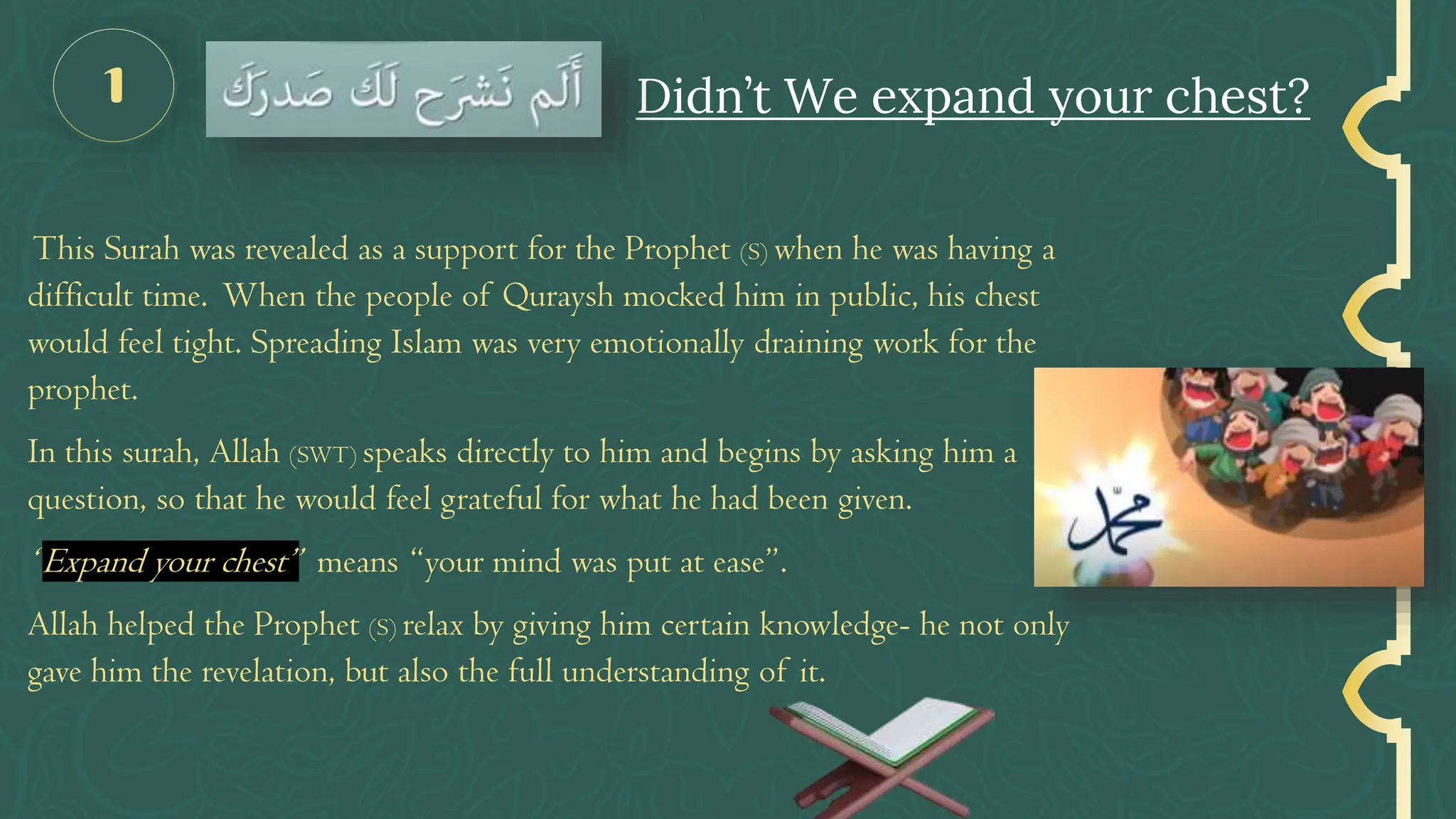 Surah Al-Sharh (Inshirah) | PPTX