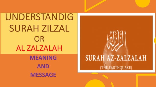 Surah zilzal | PDF | Islam | Religion & Spirituality
