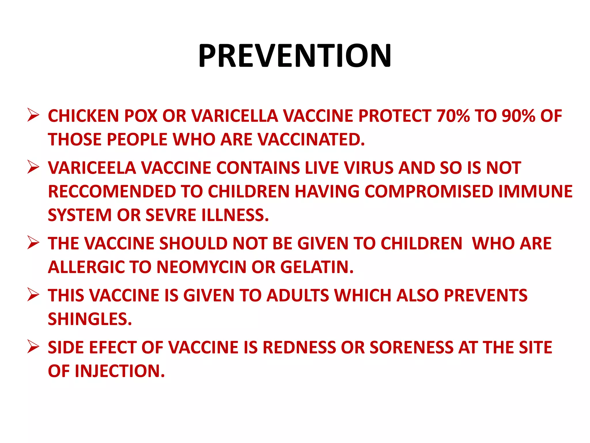 CHICKENPOX ppt | PPTX