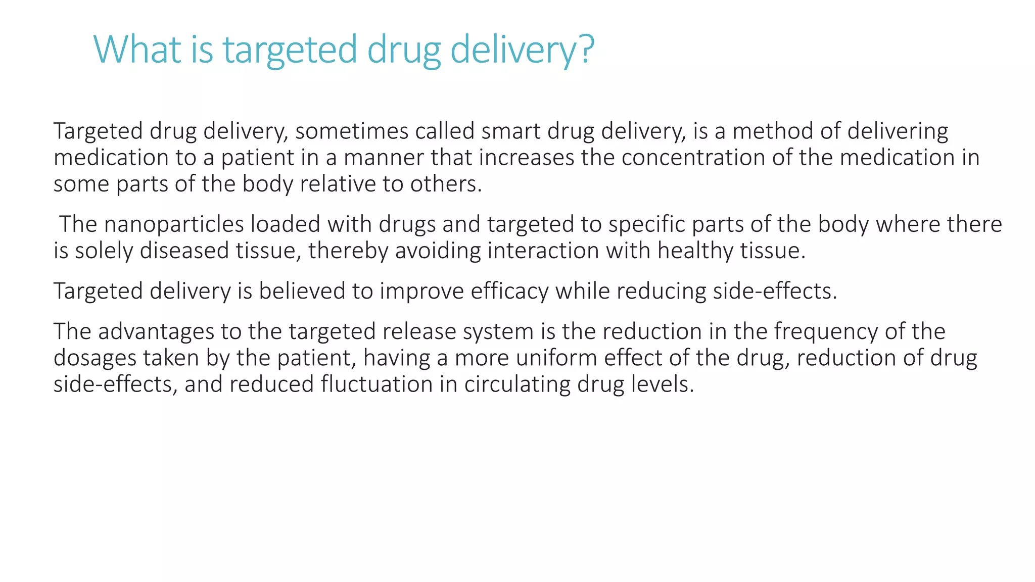 Drug targeting | PPTX