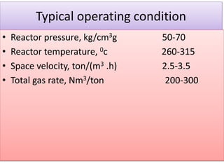 Hydrotreating process | PPTX