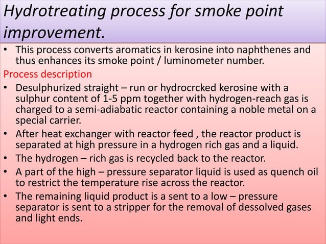 Hydrotreating process