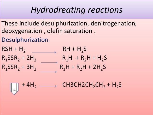 Hydrotreating process
