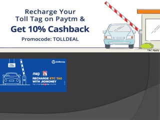Electronic Toll collection | PPTX