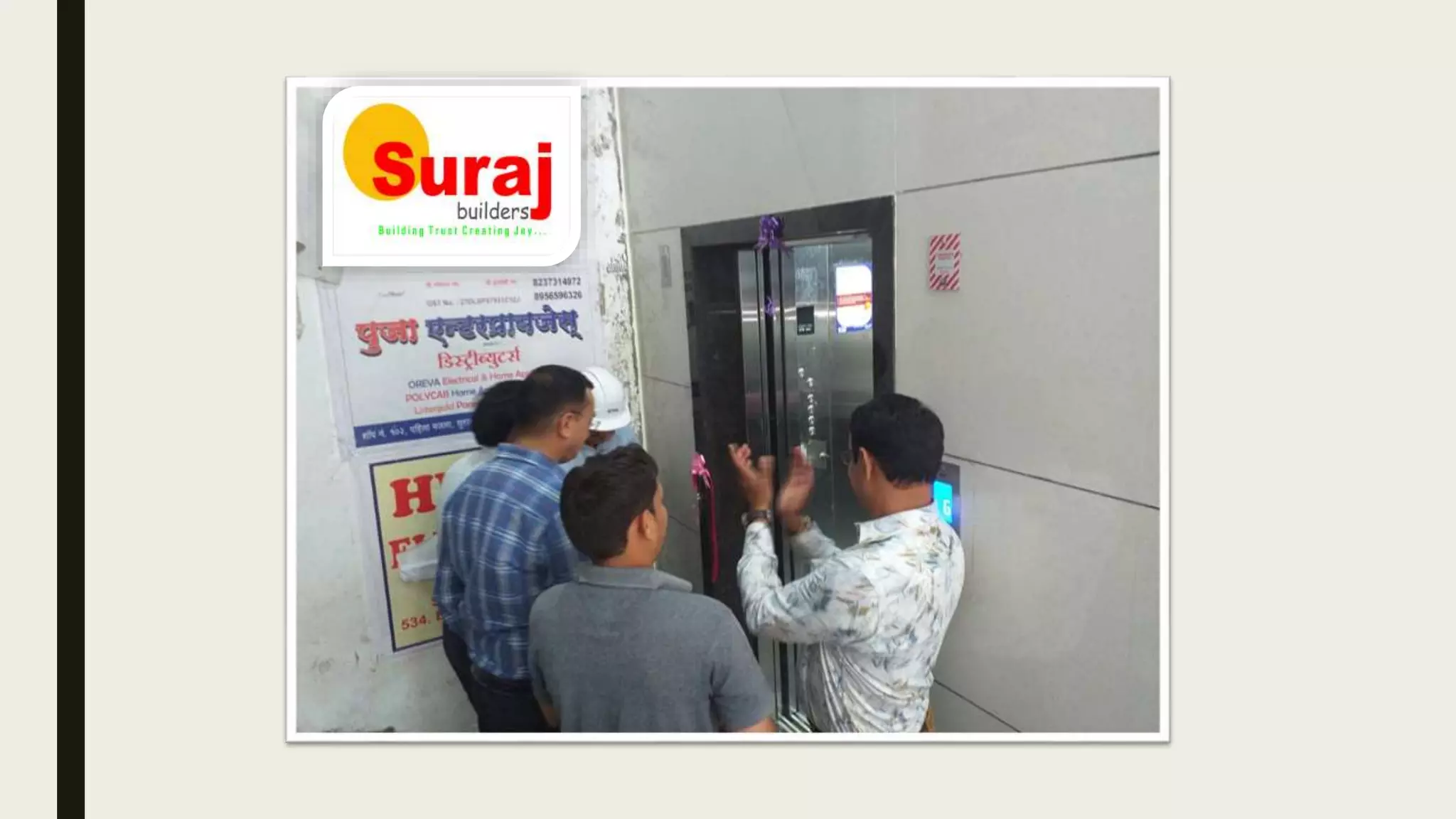 Suraj Builder Events -OTIS Lift Handover | PPT