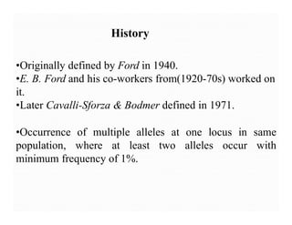 topic- Polymorphism at dna level cytogenetics | PDF