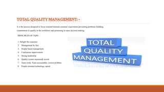 Total quality management internship resport ppt.ppt