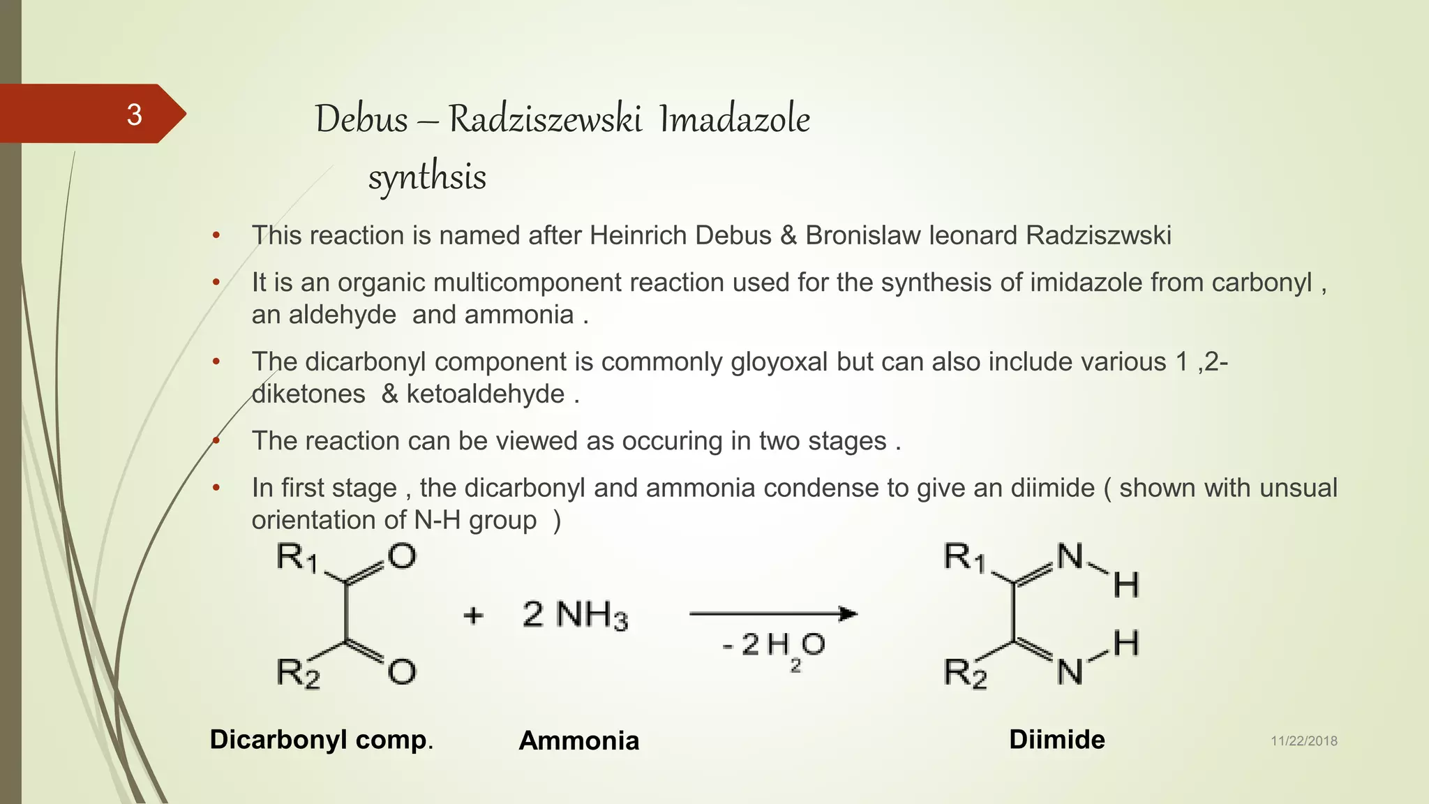 Reactions of heterocyclic chemistry | PPTX