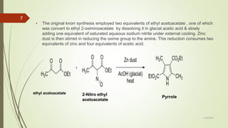 Reactions of heterocyclic chemistry | PPTX