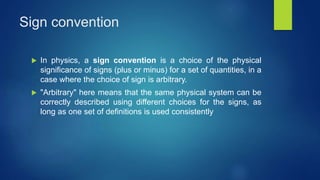Sign convention | PPTX