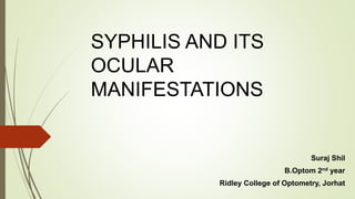 Syphilis | PPTX