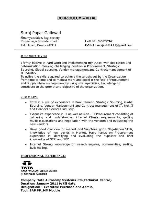 Suraj cv new | PDF