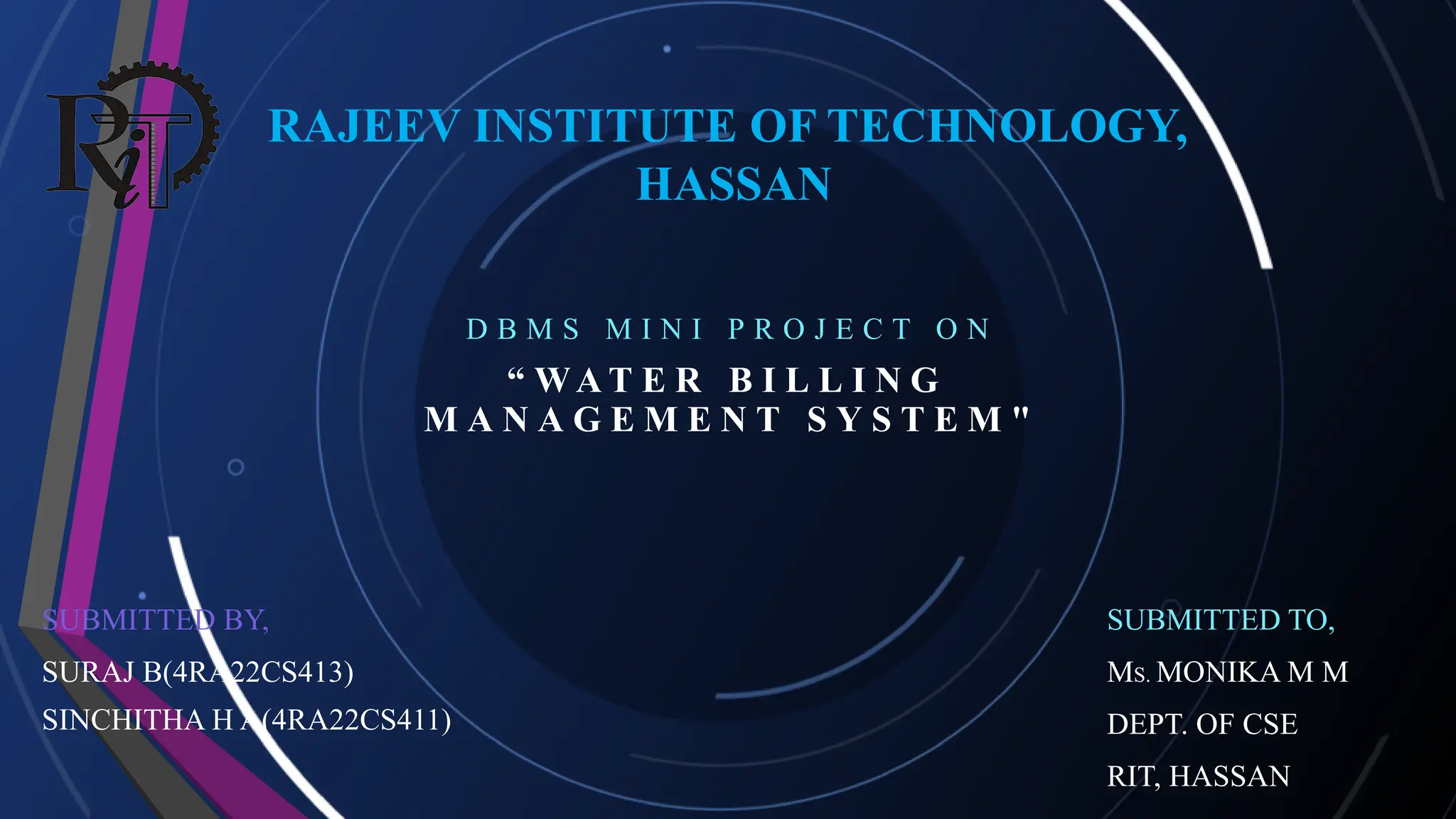 water billing managment system pptdbms.pptx