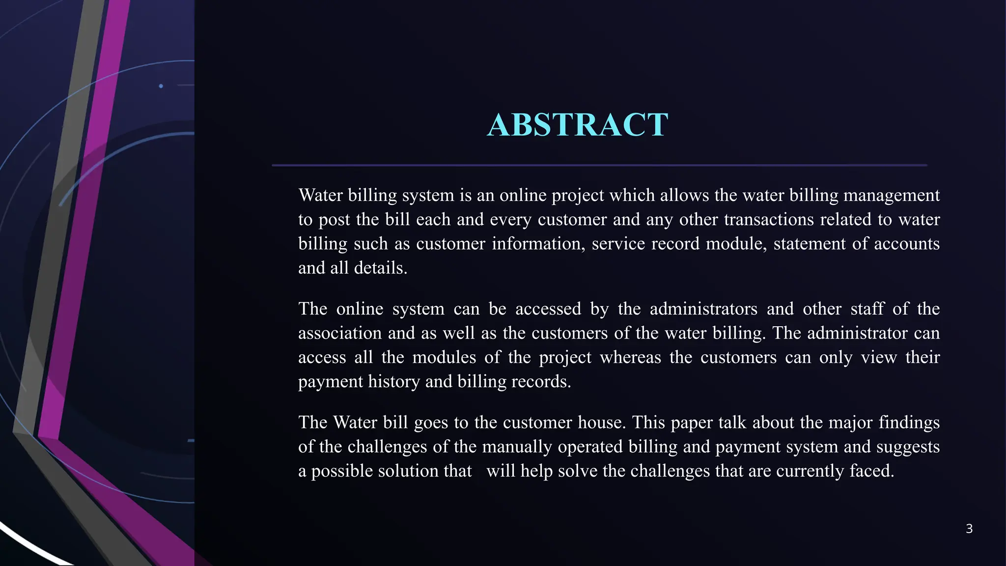water billing managment system pptdbms.pptx
