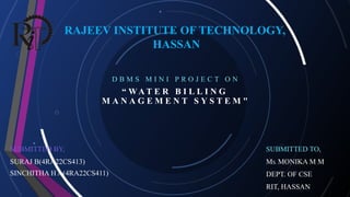water billing managment system pptdbms.pptx