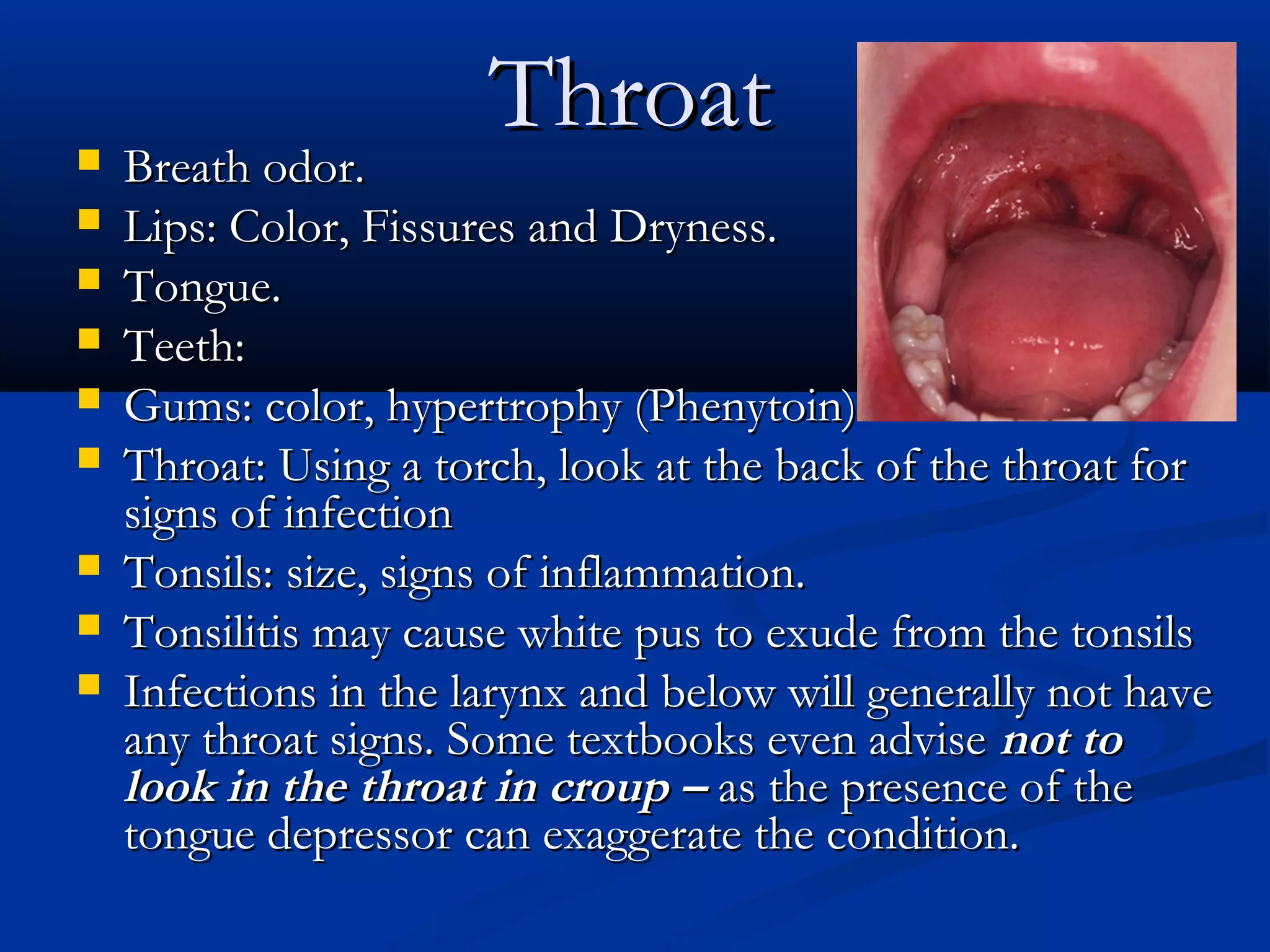 RESPIRATORY SYSTEM EXAMINATION IN PEDIATRICS | PPT