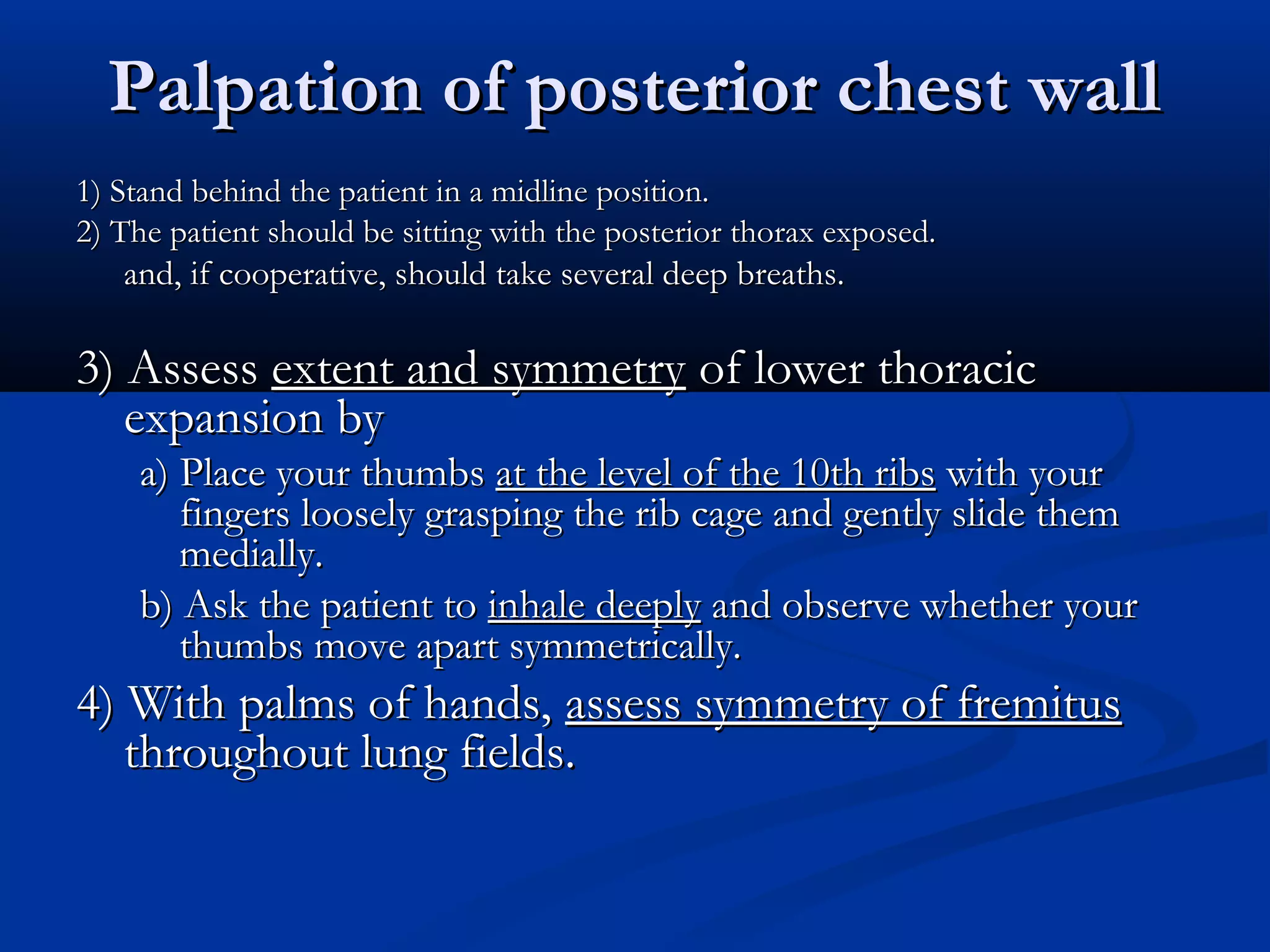RESPIRATORY SYSTEM EXAMINATION IN PEDIATRICS | PPT