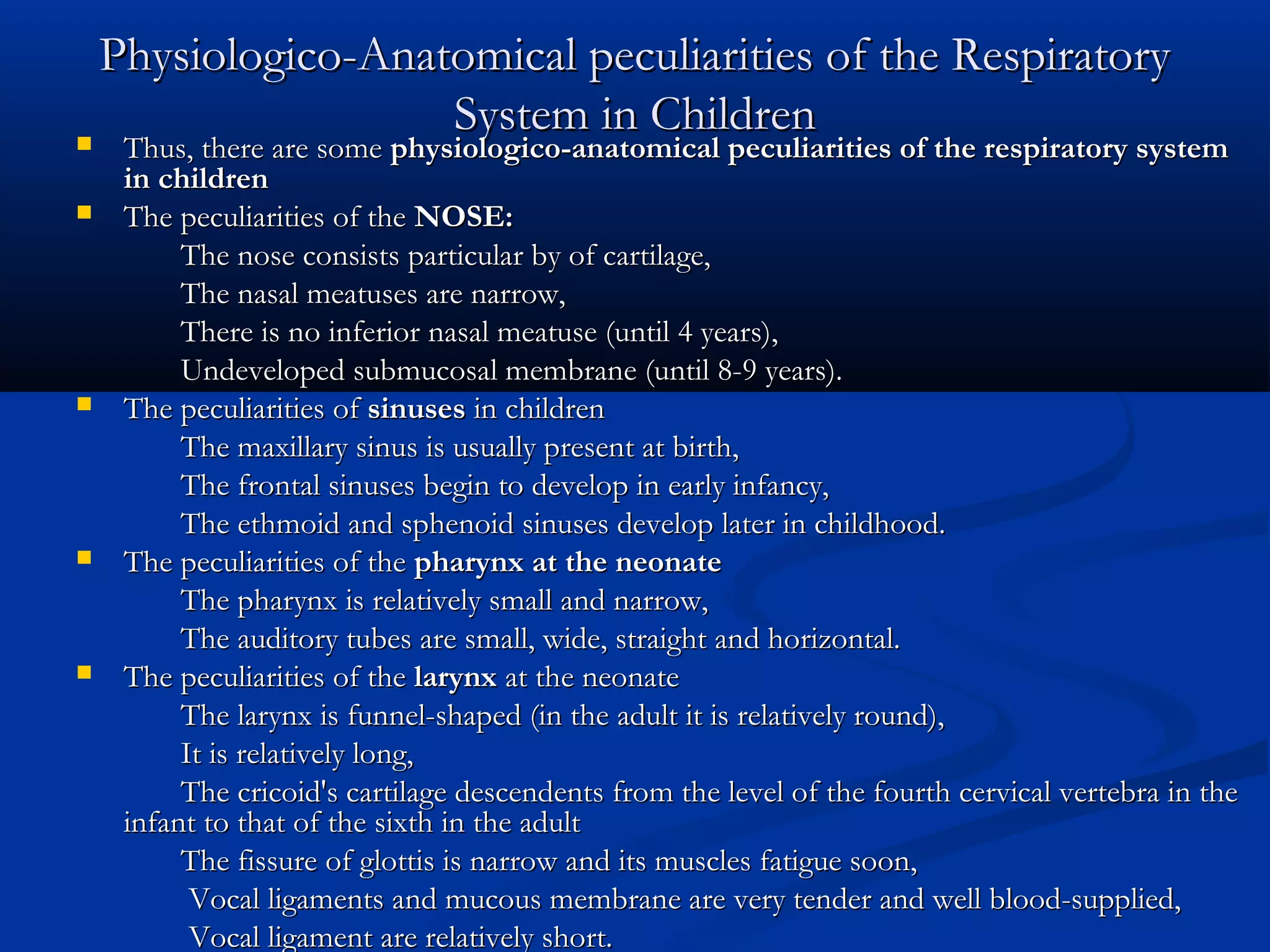 RESPIRATORY SYSTEM EXAMINATION IN PEDIATRICS | PPT