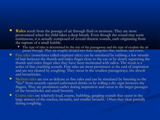 RESPIRATORY SYSTEM EXAMINATION IN PEDIATRICS | PPT