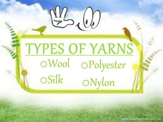 Suraj gp types of yarns | PPT
