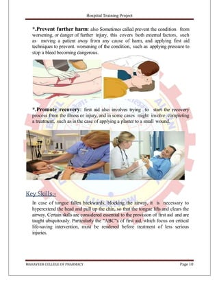 Hospital Training report | PDF