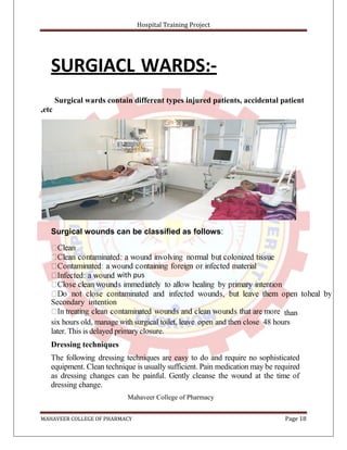 Hospital Training report | PDF