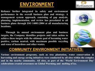 csr activity by reliance and indian oil | PPTX