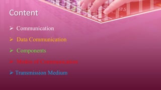 Data Communication | PPTX