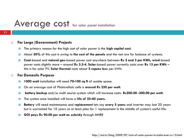 Cost Estimation in Project Management - Case of Solar Assisted Water ...