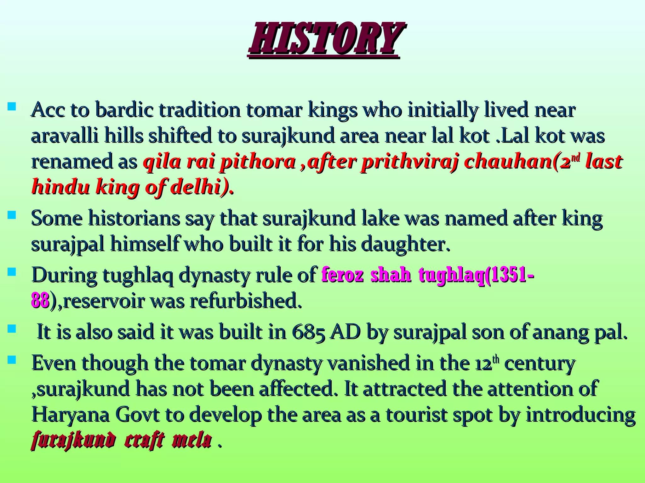 Surajkund Mella Faridabad | PPT