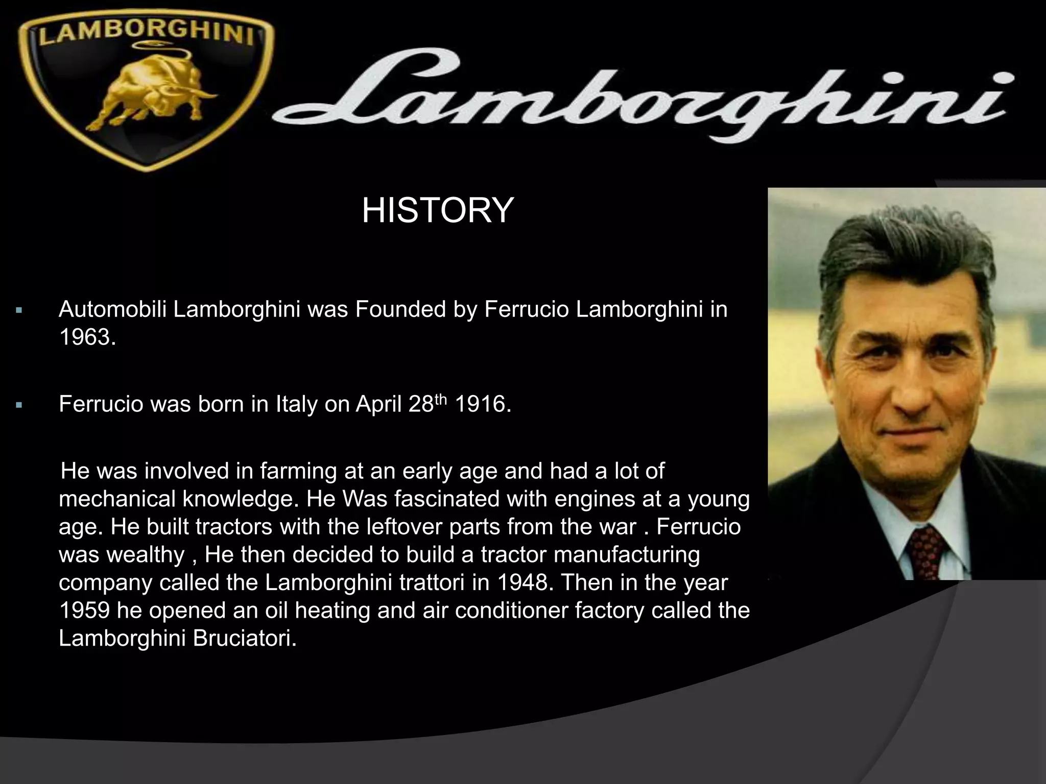 LAMBORGHINI All you should know. | PPTX