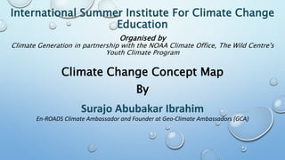 Climate Change Concept Map | PPTX