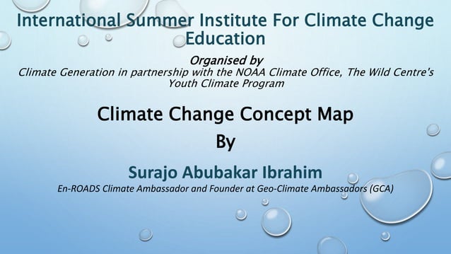 Climate Change Concept Map | PPTX