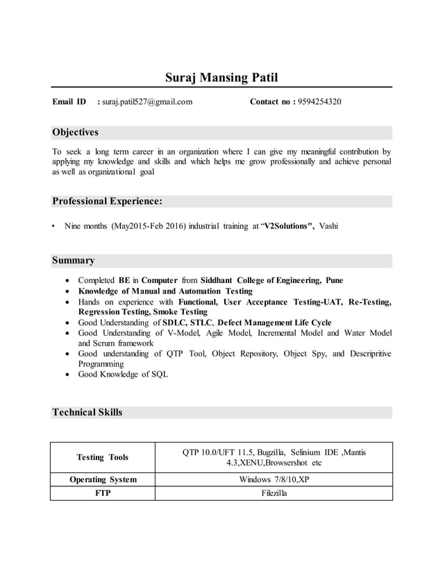 Suraj resume 9_exp | PDF