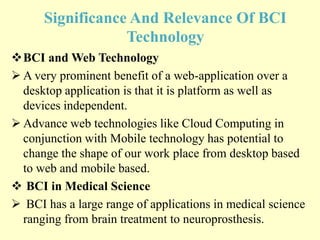Brain Computer Interface Next Generation of Human Computer Interaction ...
