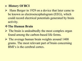 Brain Computer Interface Next Generation of Human Computer Interaction ...