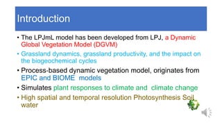 LPJml model and its application | PPT