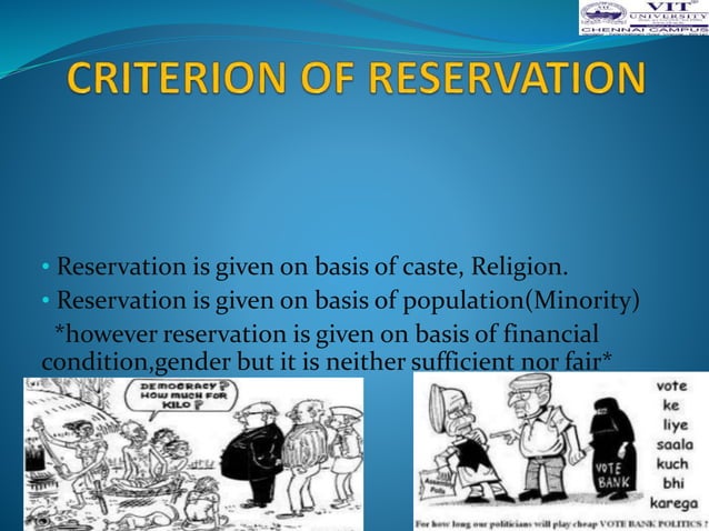 Ethics and Values( Reservation in India ) | PPT
