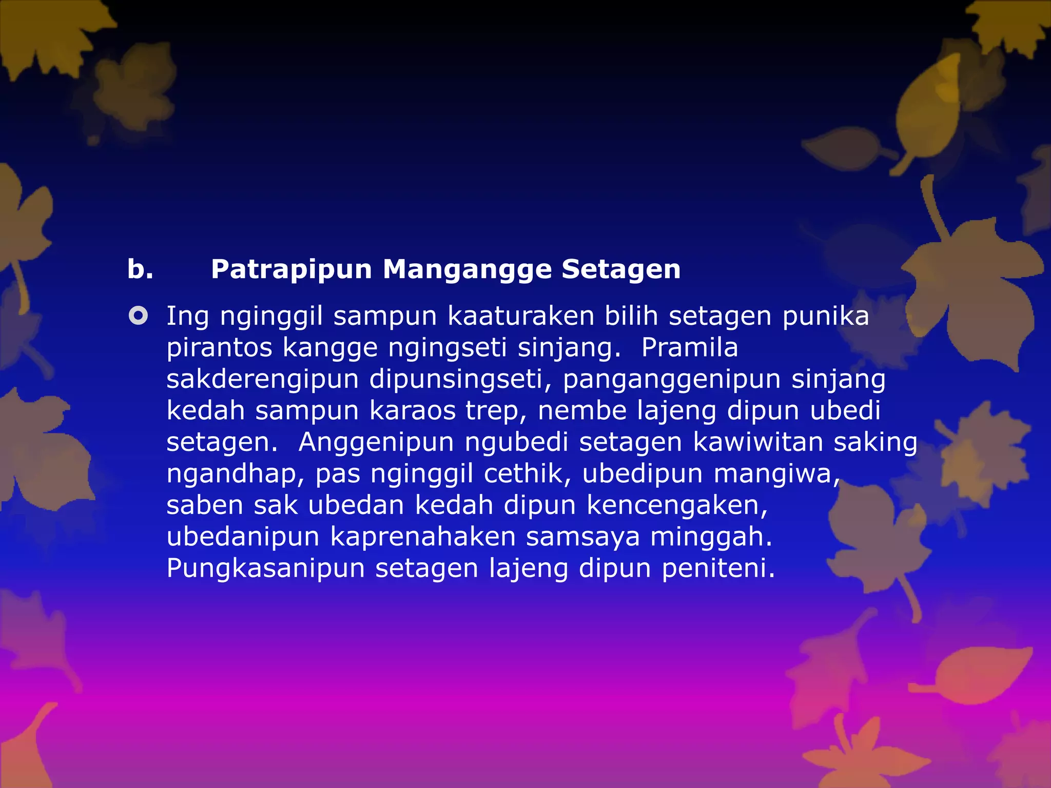 pakaian adat jawa gagrak surakarta | PPTX