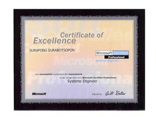 Professional Certifications | PPSX