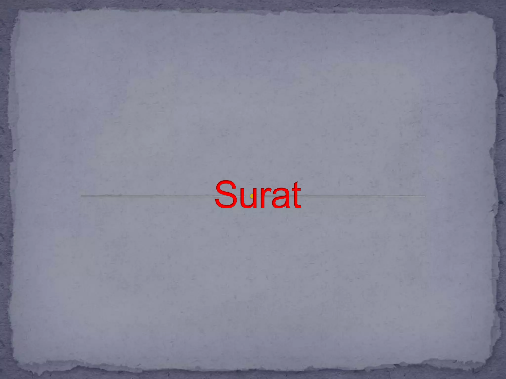 Surat | PPTX