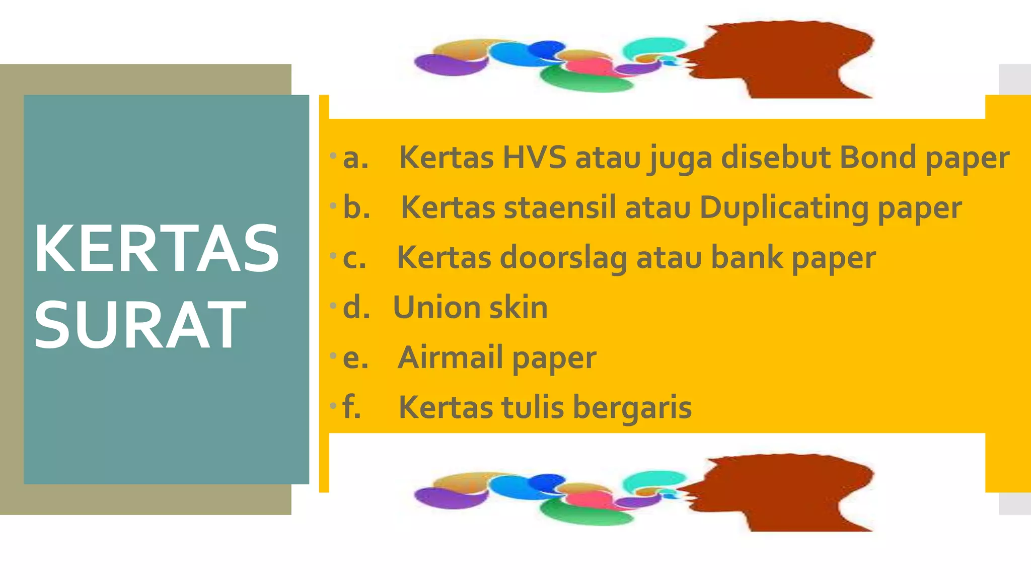 Surat - korespondensi | PPTX