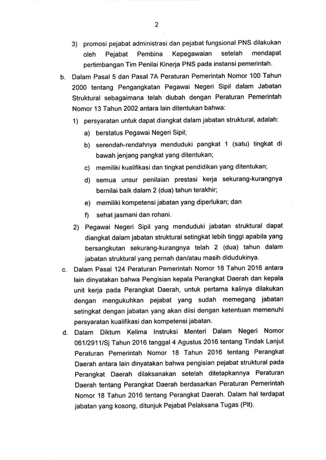 Surat kepala-bkn-nomor-k.26-30-v.108-6-99-penjelasan-permasalahan-kepegawaian-sebagai-dampak ...