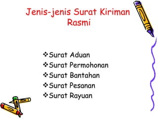 Surat Kiriman Rasmi | PPT