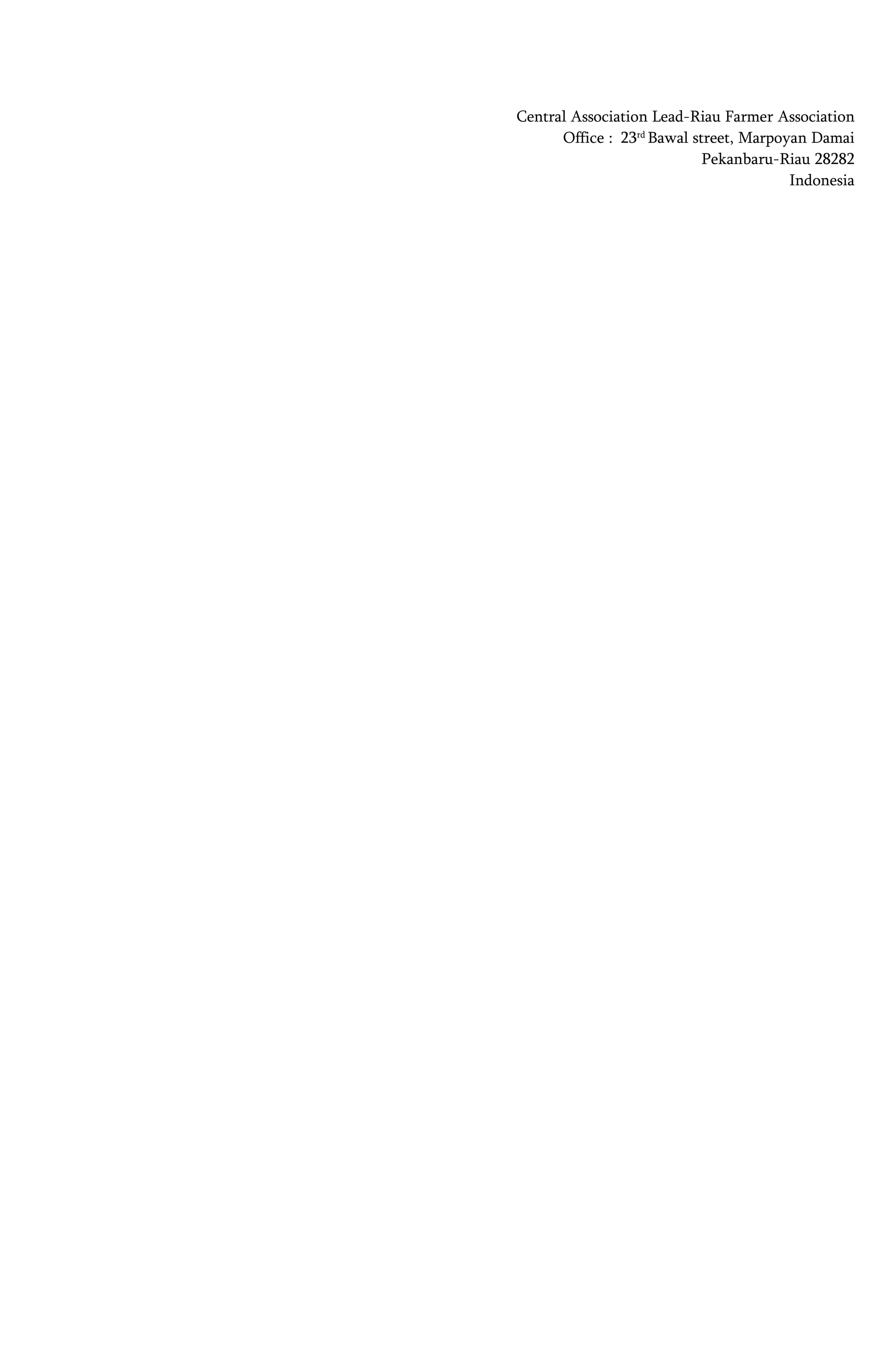 Surat Str Ke Kapolri- suluk Bongkal Case | RTF